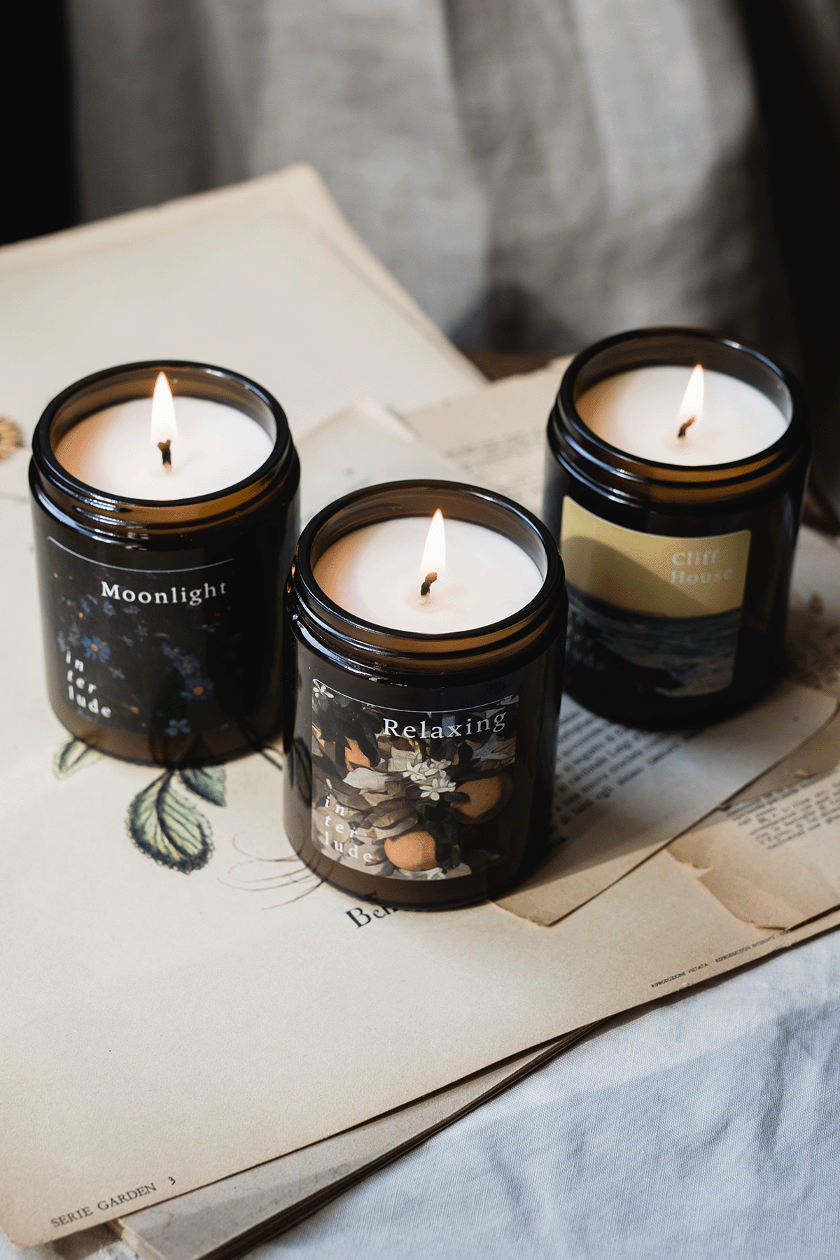 Moonlight Essential Oil Candle – Interlude Candles